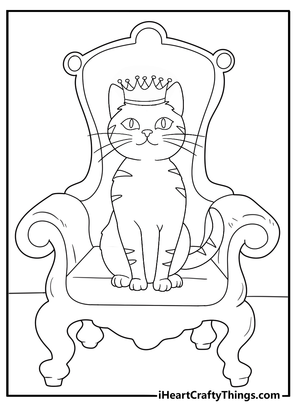 59 Cat Coloring Pages (100% Free PDF Printables For Kids)