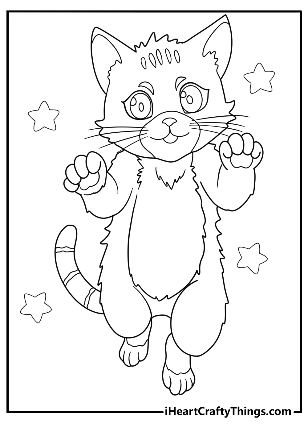 59 Cat Coloring Pages (100% Free PDF Printables For Kids)