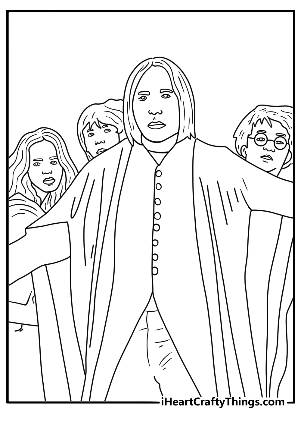 Harry Potter Coloring Pages (60+ Free PDF Printables)