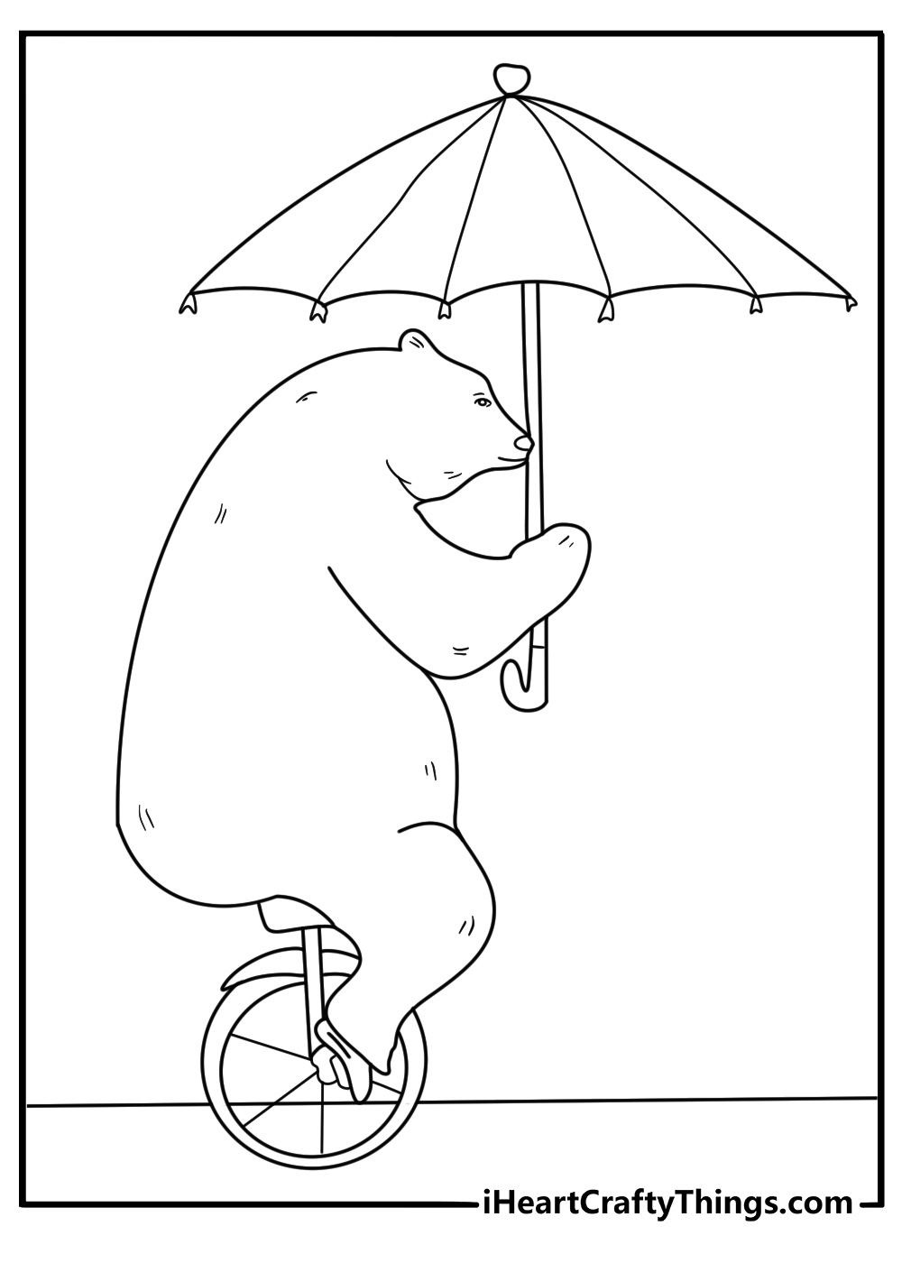30 Bear Coloring Pages (100% Free Printable)