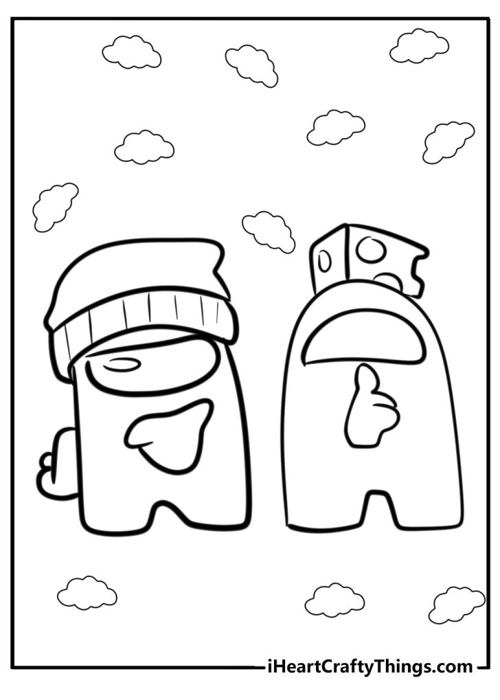 65 Among Us Coloring Pages Free To Download Pdf Printables