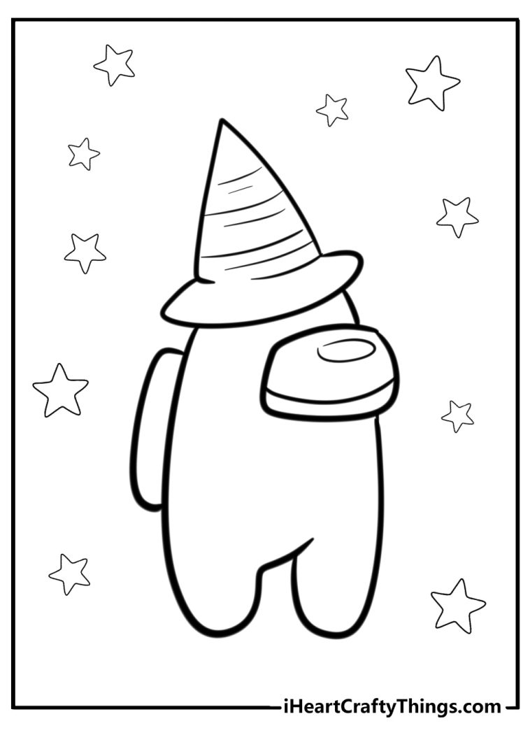 65 Among Us Coloring Pages (Free To Download PDF Printables)