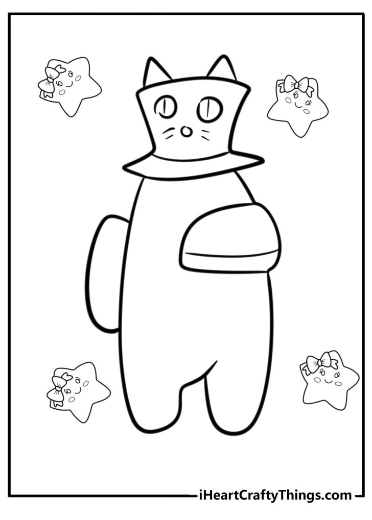 65 Among Us Coloring Pages (Free To Download PDF Printables)