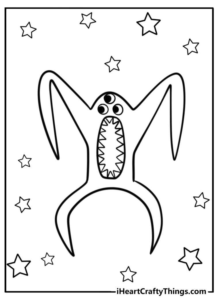 30 New Garten Of Banban Coloring Pages (100% Free To Print)