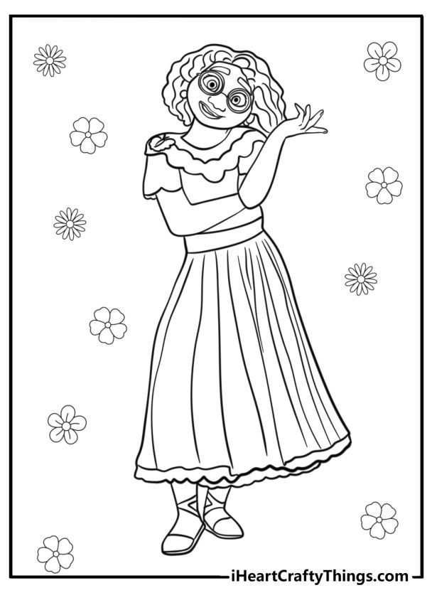 36 New Encanto Coloring Pages (100% Free To Print)