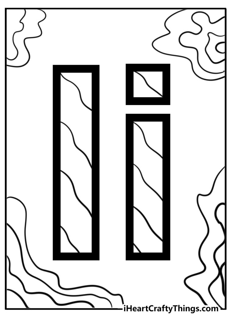 20 Letter I Coloring Pages (Free Printable PDF For Toddlers)