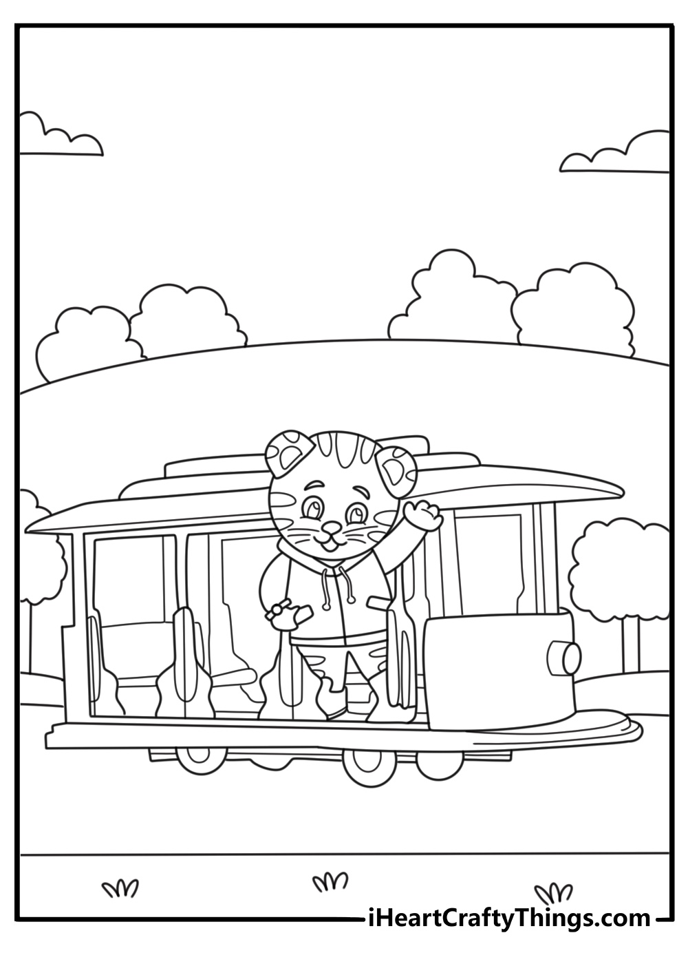 26 Free Daniel Tiger Coloring Pages (Printable PDF Sheets)