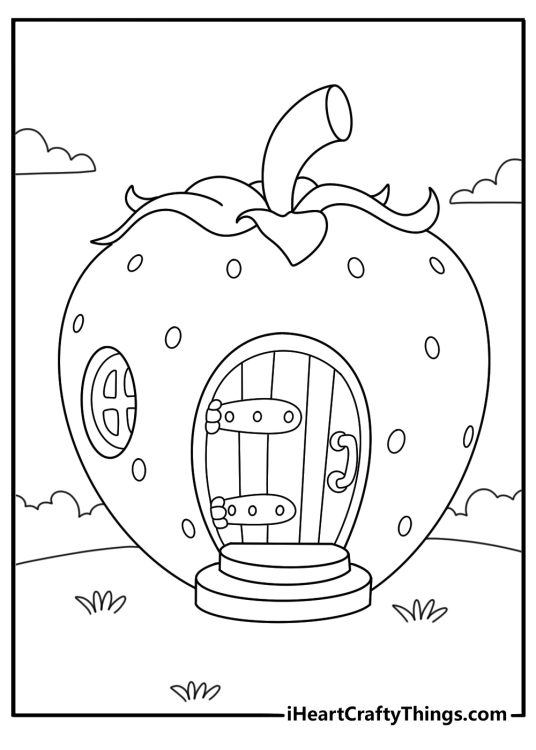 32+ Strawberry Coloring Pages - Free PDF Printables For Kids