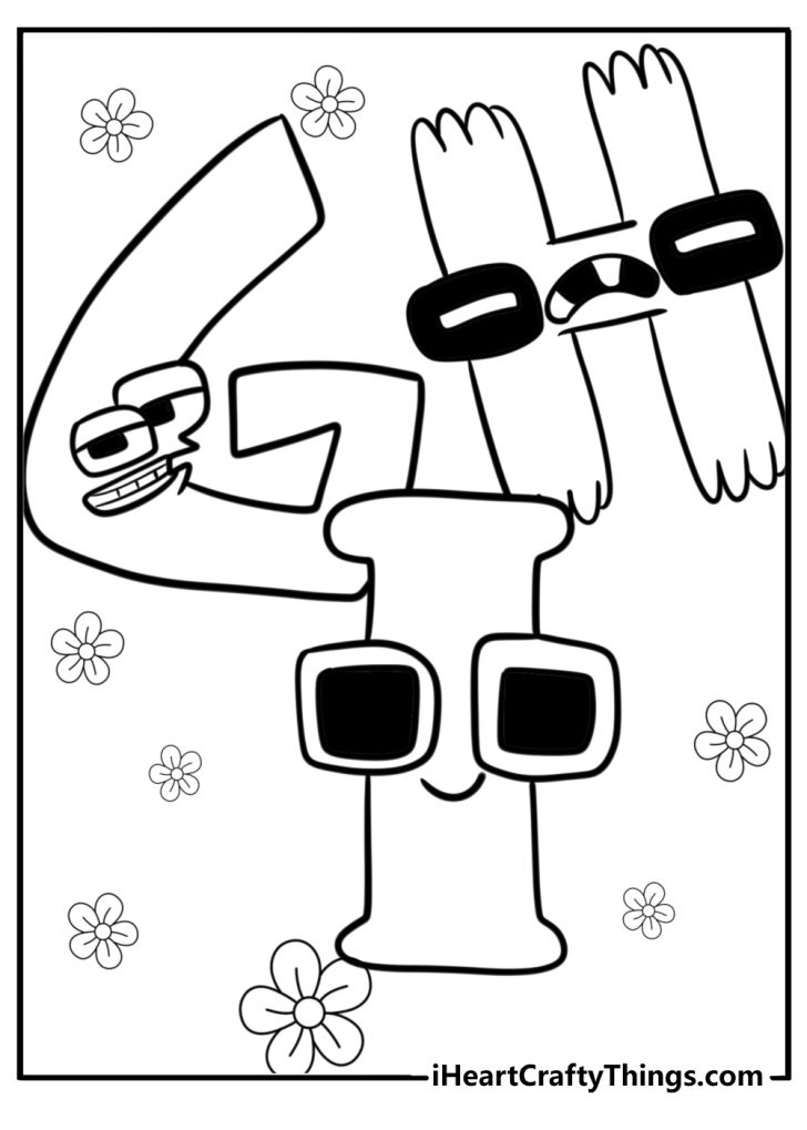 44 New Alphabet Lore Coloring Pages (100% Free To Print)