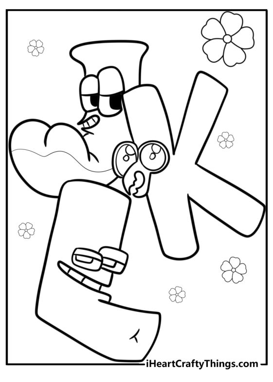 44 New Alphabet Lore Coloring Pages (100% Free To Print)