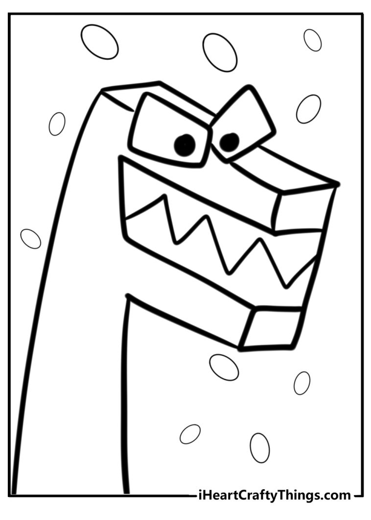 44 New Alphabet Lore Coloring Pages (100% Free To Print)