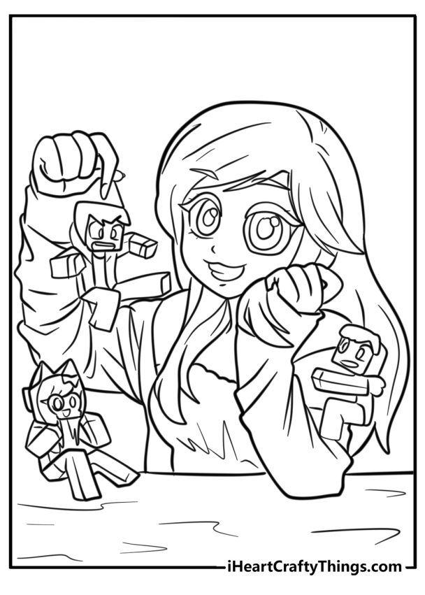 20 Aphmau Coloring Pages (Printable Free PDFs For All Fans)