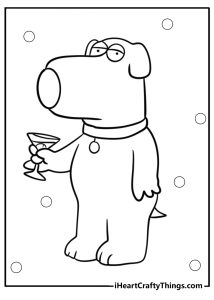 30 Family Guy Coloring Pages (Printable Cartoon Free PDFs)