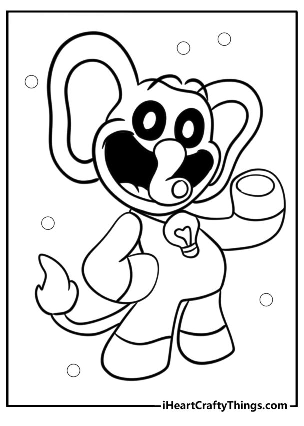 20 New Smiling Critters Coloring Pages (100% Free To Print)