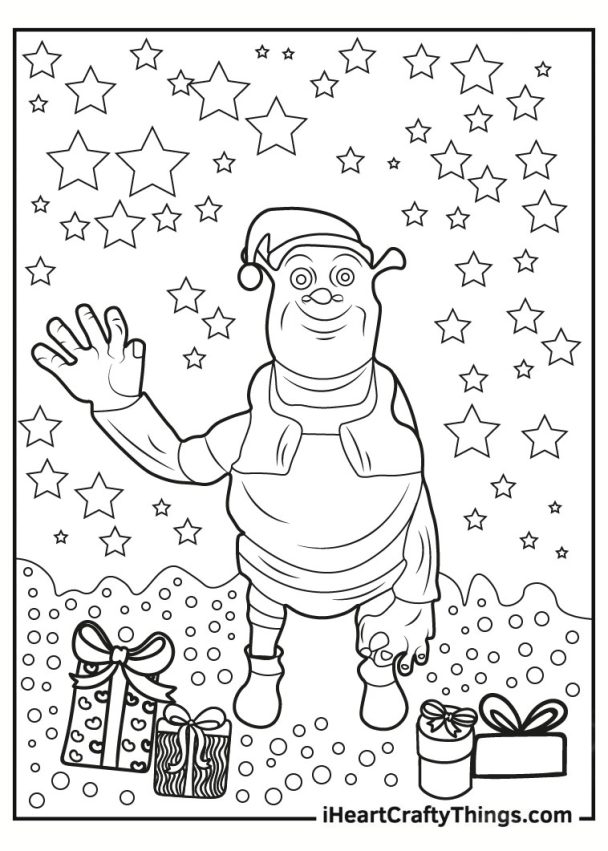 44 New Shrek Coloring Pages (100% Free To Print)