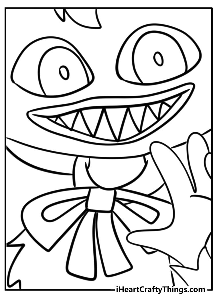 25 Huggy Wuggy Coloring Pages For Kids (100% Free To Print)