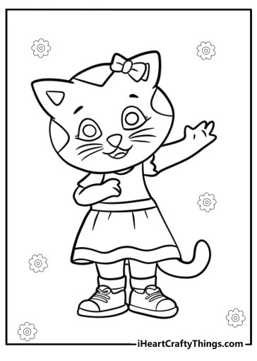 17 New Daniel Tiger Coloring Pages (100% Free To Print)