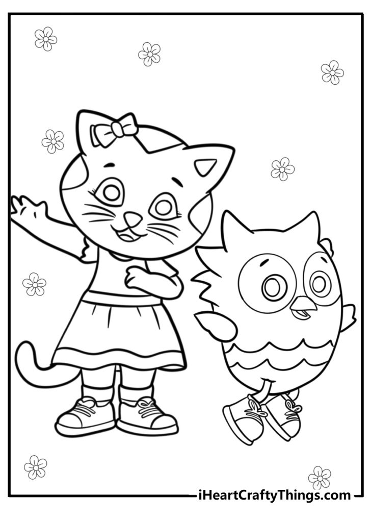 17 New Daniel Tiger Coloring Pages (100% Free To Print)