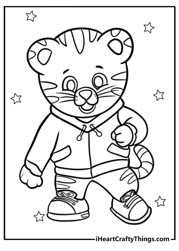 17 New Daniel Tiger Coloring Pages (100% Free To Print)