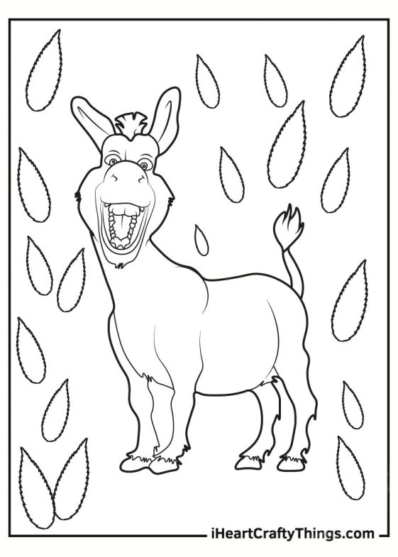 44 New Shrek Coloring Pages (100% Free To Print)