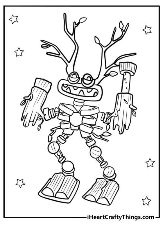 My Singing Monsters Coloring Pages: 21 Free Printable Sheets