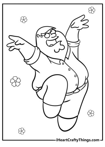 30 Family Guy Coloring Pages (Printable Cartoon Free PDFs)