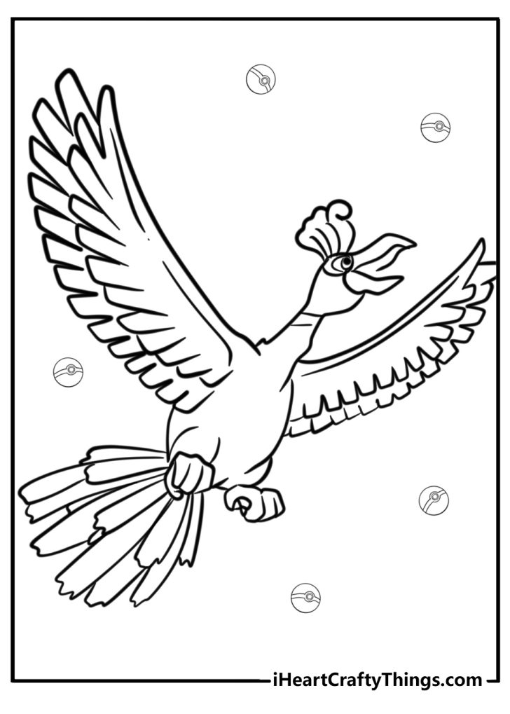 31 New Legendary Pokemon Coloring Pages (100% Free To Print)