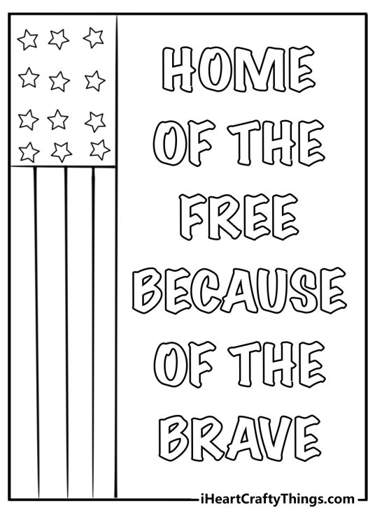 41 Free Memorial Day Coloring Pages (Easy Printable PDFs)