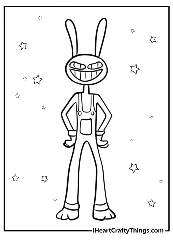 12 Free The Amazing Digital Circus Coloring Pages PDFs