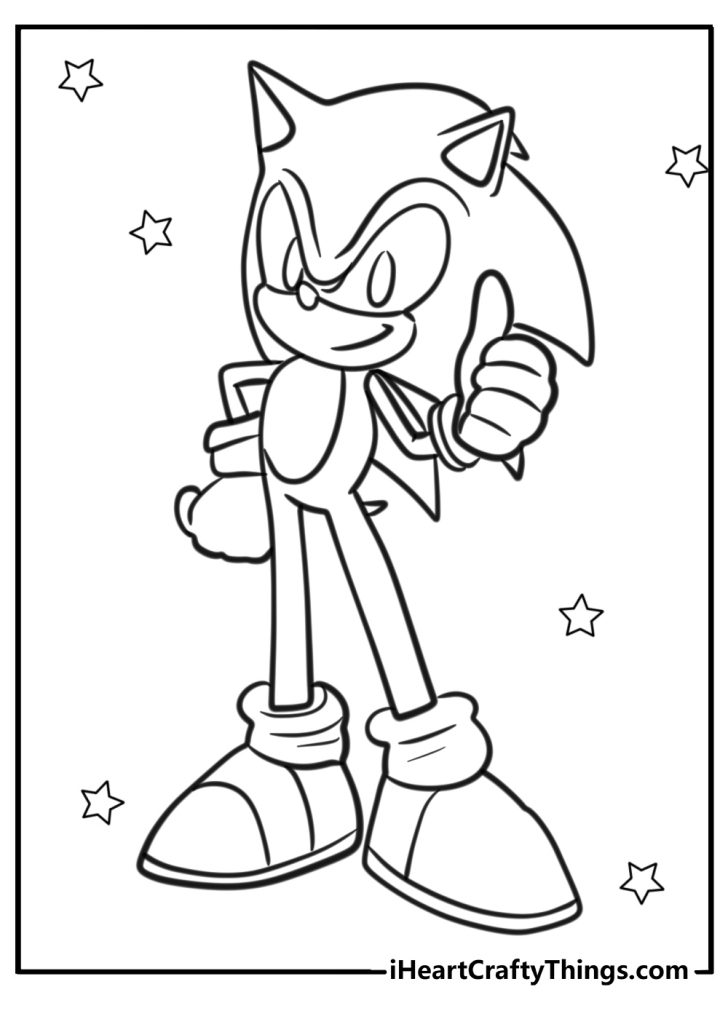 23 Knuckles Coloring Pages (100% Free To Print)