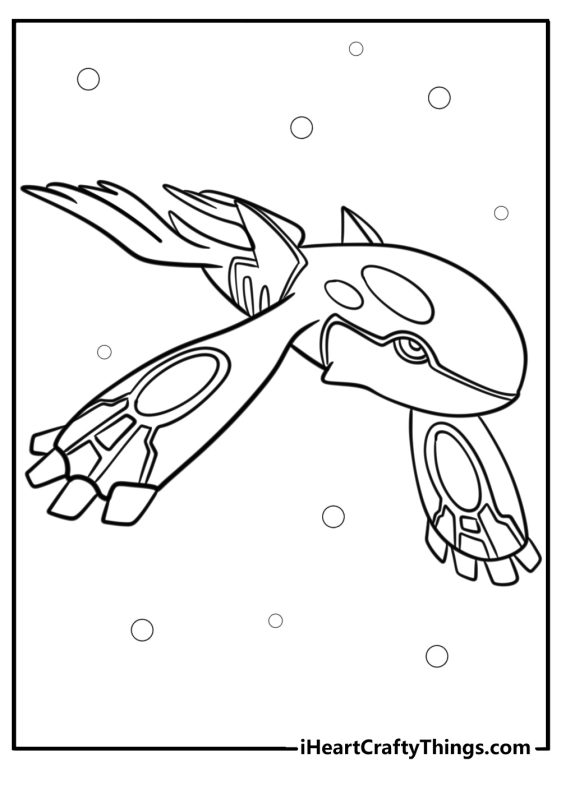 31 New Legendary Pokemon Coloring Pages (100% Free To Print)