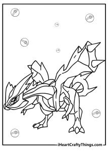 31 New Legendary Pokemon Coloring Pages (100% Free To Print)
