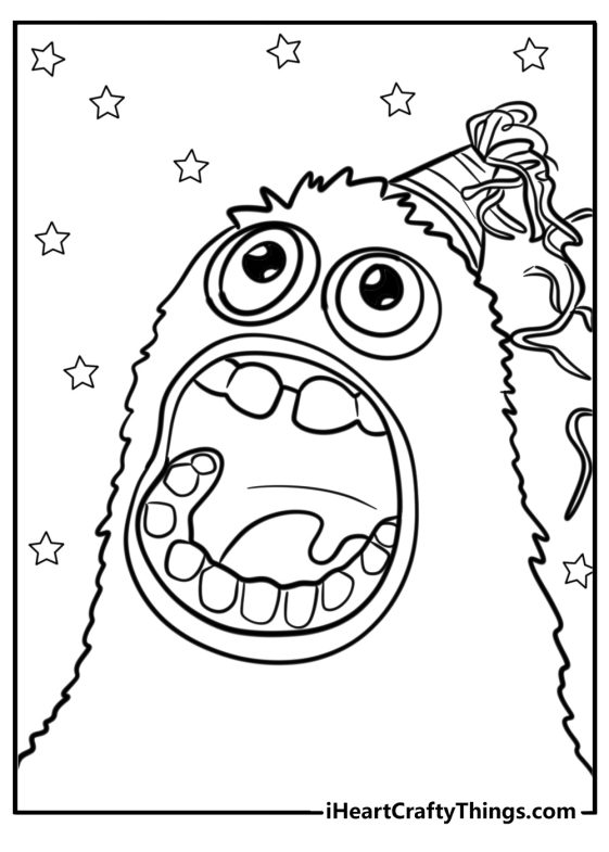 My Singing Monsters Coloring Pages: 21 Free Printable Sheets