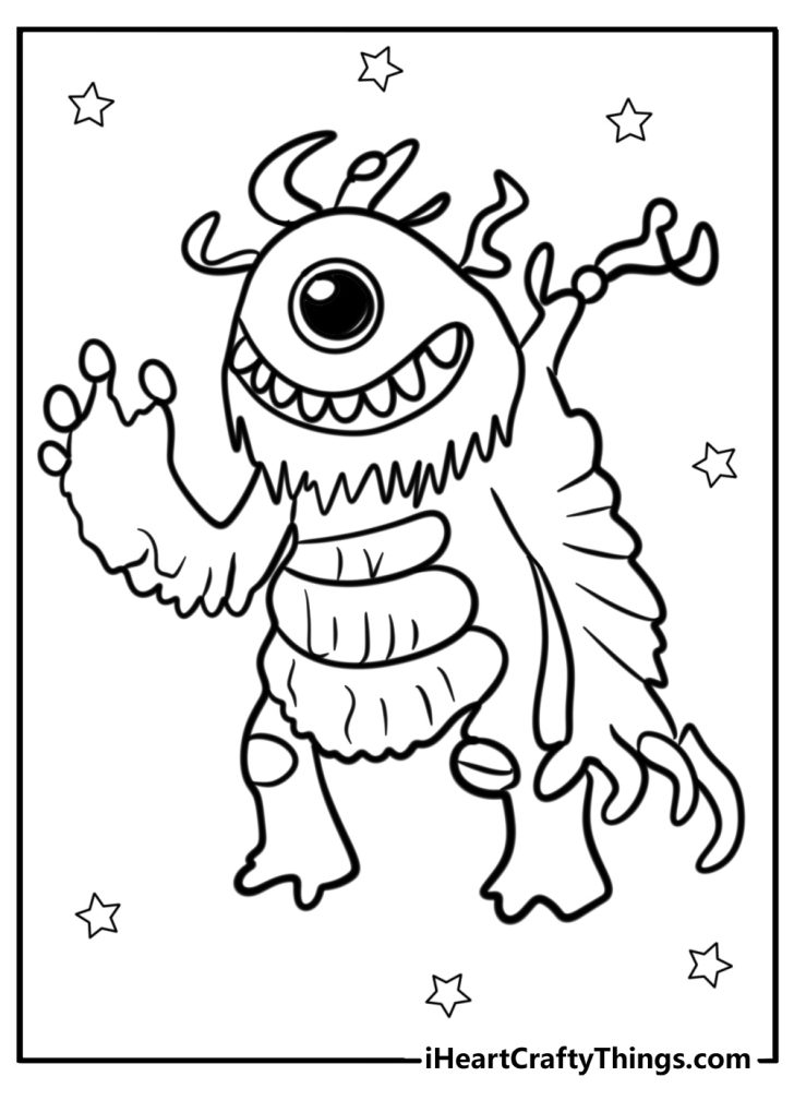 My Singing Monsters Coloring Pages: 21 Free Printable Sheets