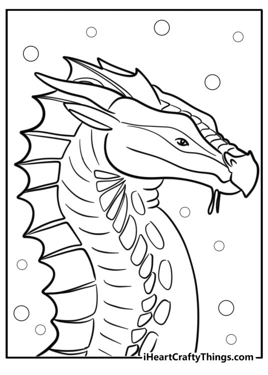 40 Wings Of Fire Coloring Pages (100% Free To Print)