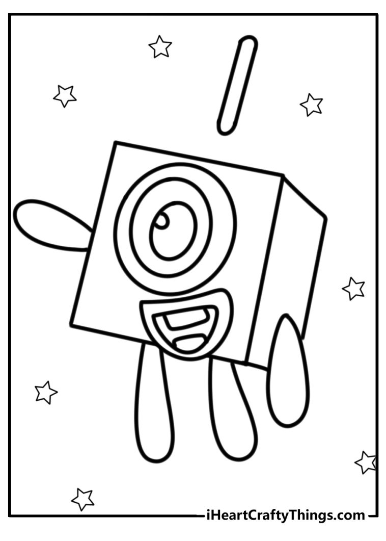 37 New Numberblocks Coloring Pages (100% Free To Print)