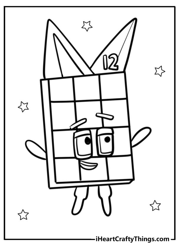 37 New Numberblocks Coloring Pages (100% Free To Print)