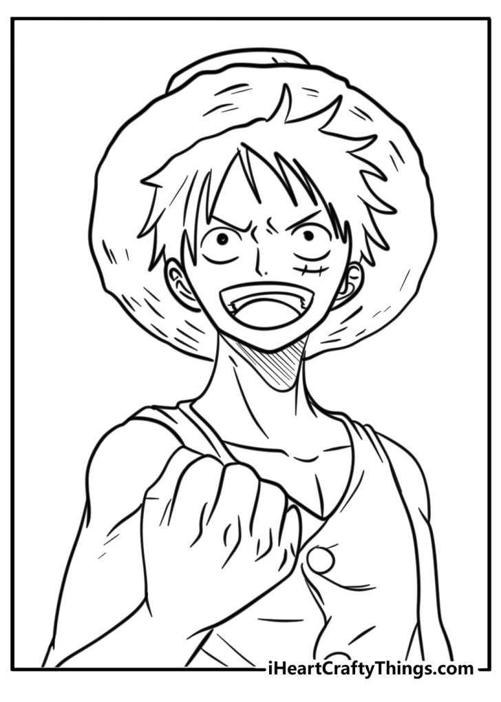 21 New One Piece Coloring Pages (100% Free To Print)