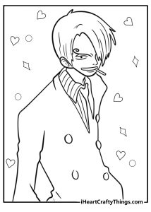 21 New One Piece Coloring Pages (100% Free To Print)