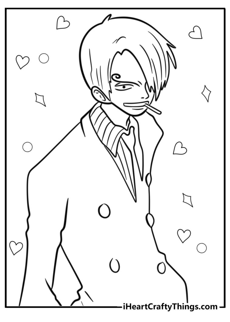 21 New One Piece Coloring Pages (100% Free To Print)