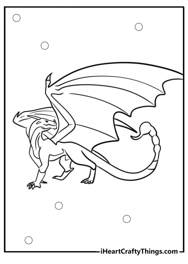 40 Wings Of Fire Coloring Pages (100% Free To Print)