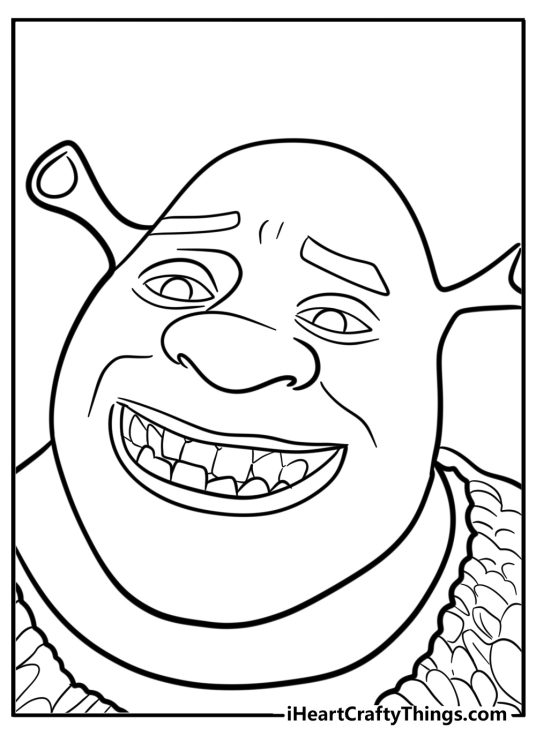 Free Shrek Coloring Pages (44+ Printable PDF Sheets)
