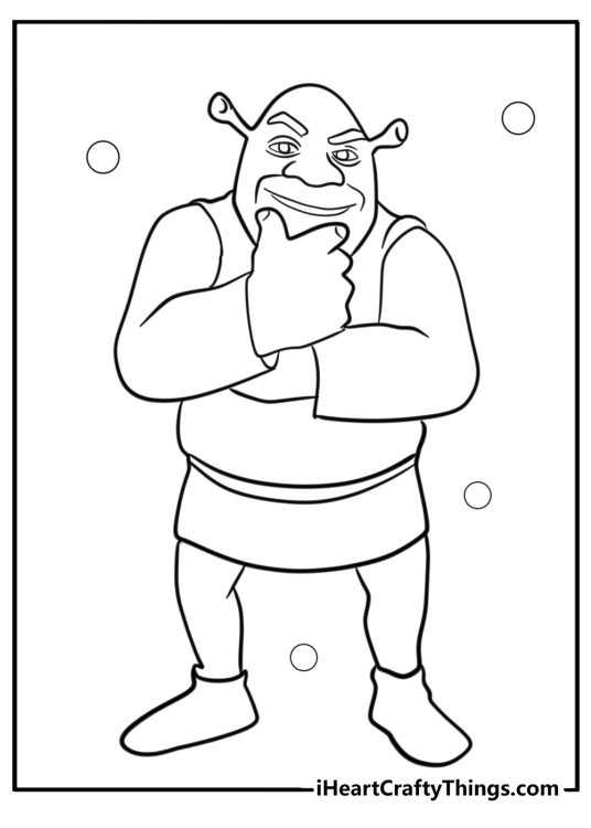 Free Shrek Coloring Pages (44+ Printable PDF Sheets)