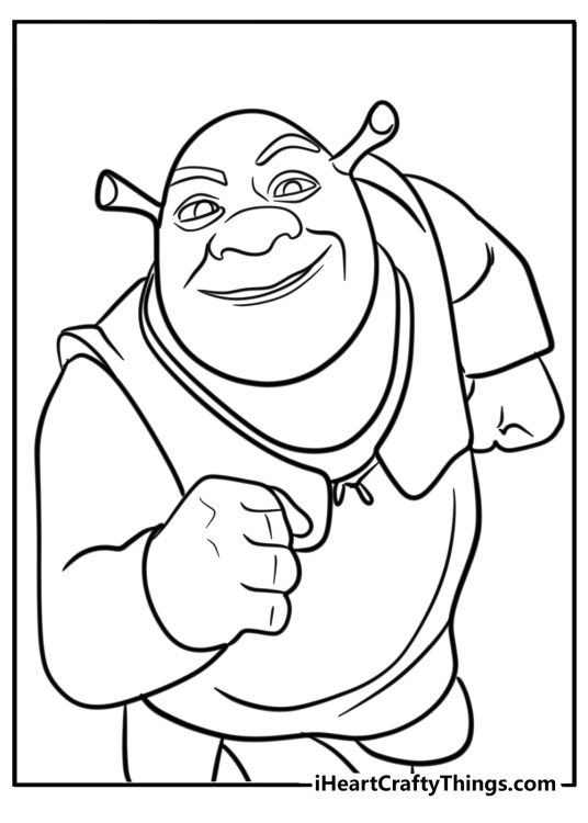 Free Shrek Coloring Pages (44+ Printable PDF Sheets)