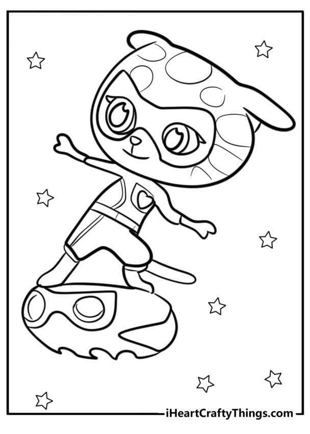 SuperKitties Coloring Pages - I Heart Crafty Things