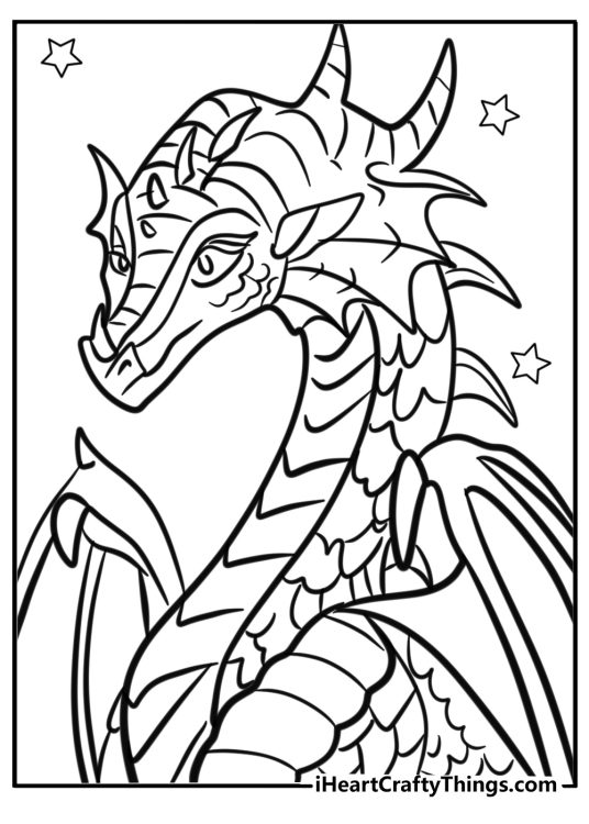 40 Wings Of Fire Coloring Pages (100% Free To Print)
