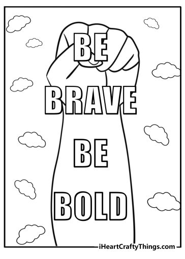 21 Motivational Quotes Coloring Pages (Free PDF Printables)