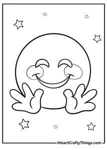 20 New Smiley Face Coloring Pages (100% Free To Print)