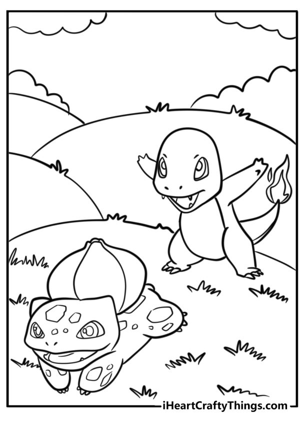 30 Bulbasaur Coloring Pages (Free PDF Printables For Fans)