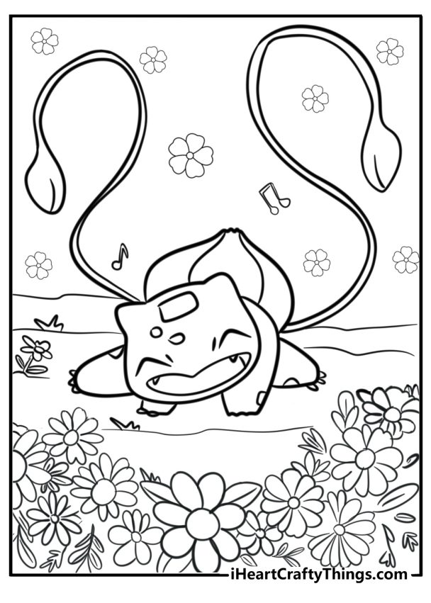 30 Bulbasaur Coloring Pages (Free PDF Printables For Fans)